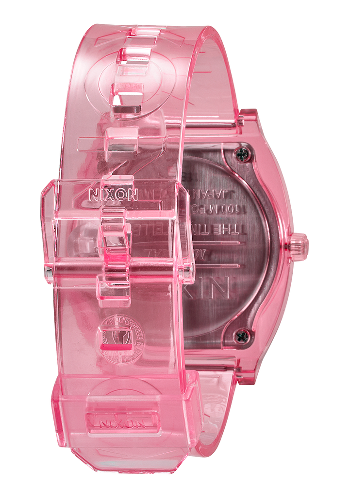 Time Teller P Watch | Pink | Plastic Unisex – Nixon AU